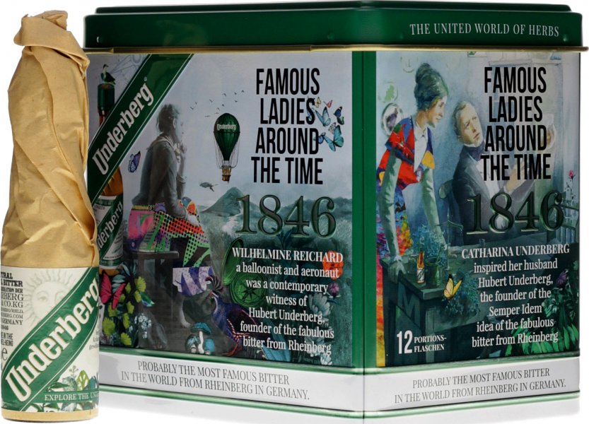 Underberg Schnaps aus Rheinberg kommt in der Jahrgangs