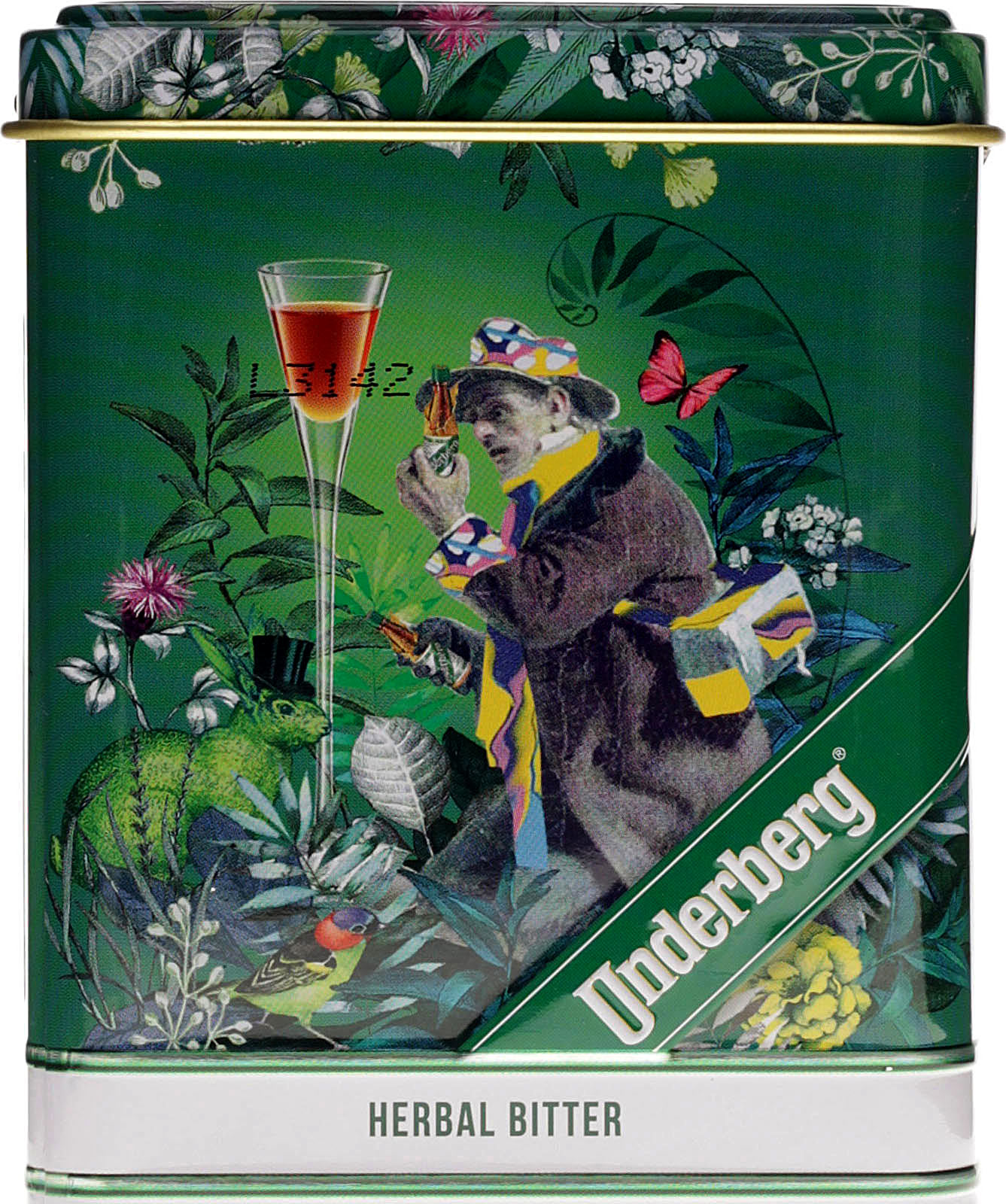 Underberg 12er Schmuckdose 2023 mit 12 x 0,02 Liter im